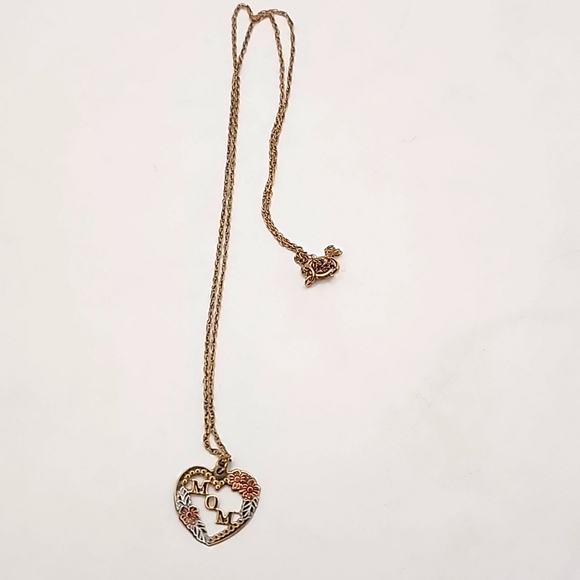ppc | Jewelry | Vintage Ppc Mom Heart Necklace 4k Gf 16 Chain | Poshmark